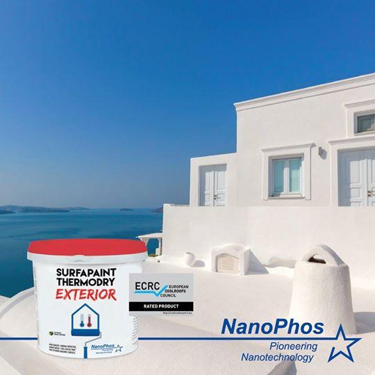 ThermoDry Nano SurfaPaint ThermoDry Exterior White, 10L - NANOMAX